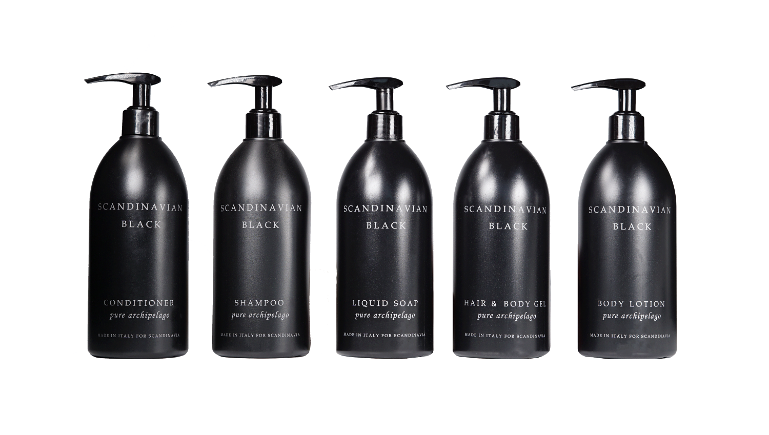 Scandinavian Black Hotel Line